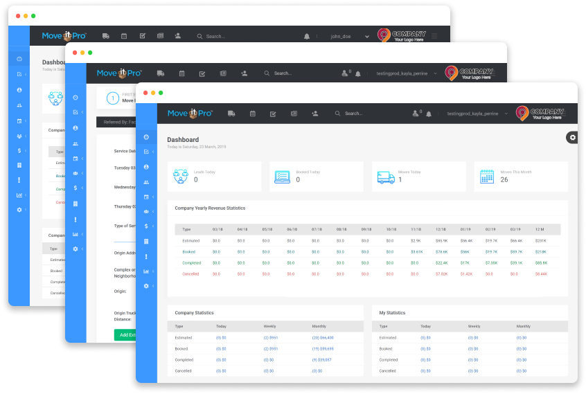 MoveitPro - Moving Company Software and CRM Tool for Movers