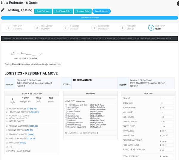 Best features to look for in Moving Software - MoveitPro Software