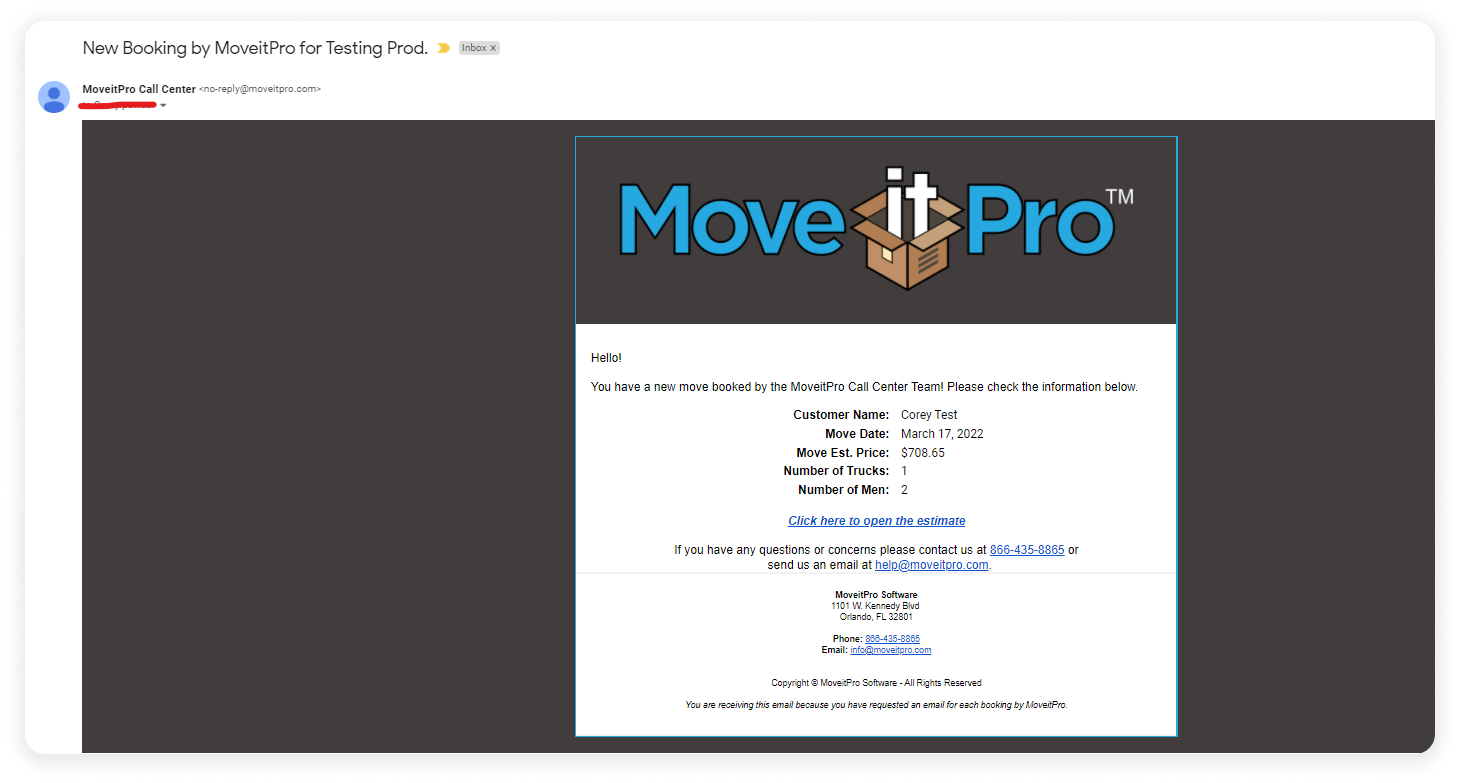 MoveitPro - Moving Company Software and CRM Tool for Movers